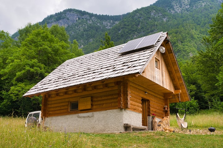 Wooden Cottage Voje Surrounded By Nature - Stara Fužina