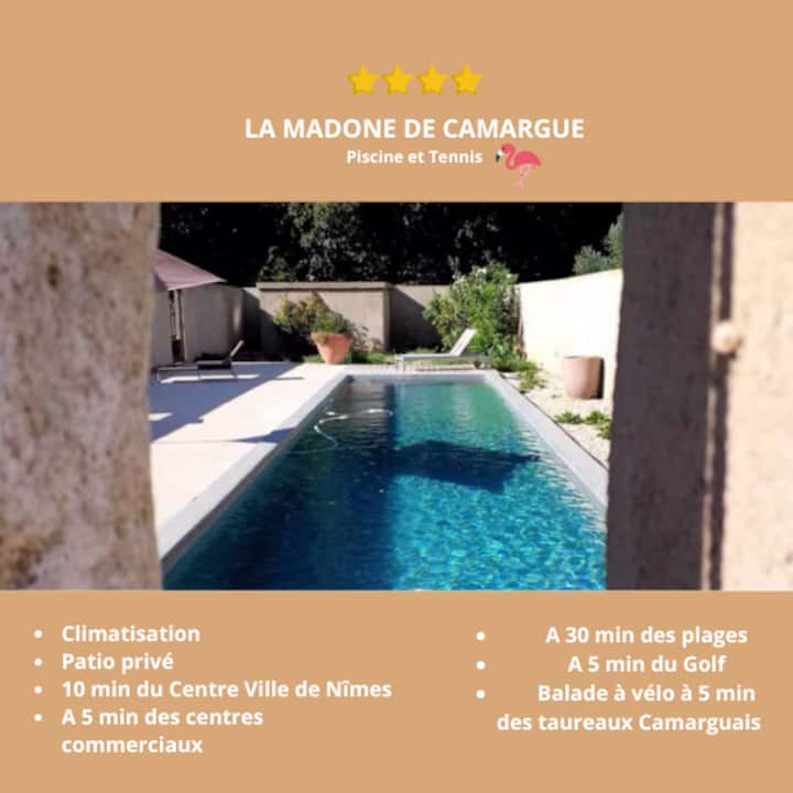 La Madone De Camargue, Piscine, Tennis, Parking - Caissargues