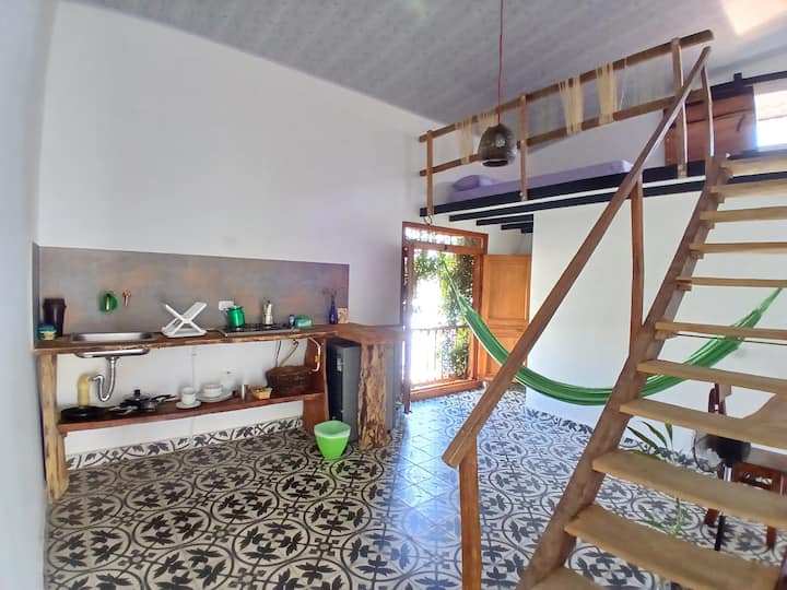 Mini Loft Casa Verde - Eco Descanso 2 Huéspedes - Cali