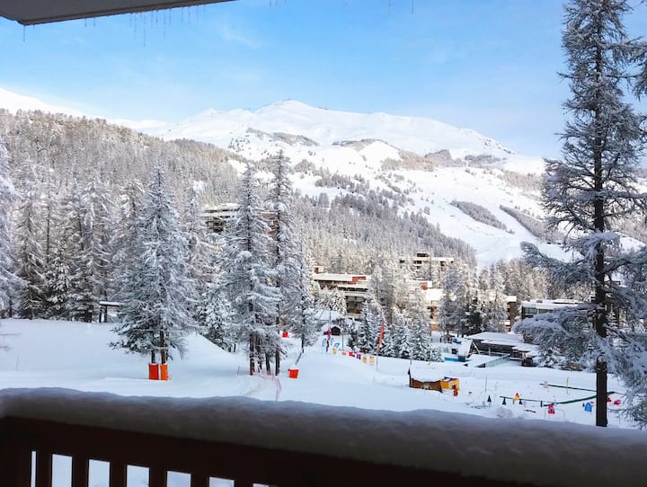 T2 Sur Les Pistes, Parking, Piscine - L'albane - Vars