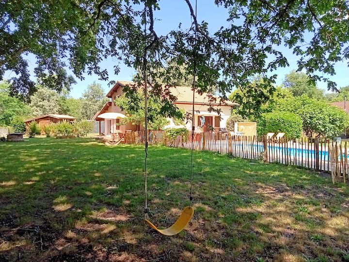 Maison Familiale Nature Entre Bordeaux & Arcachon - Salles