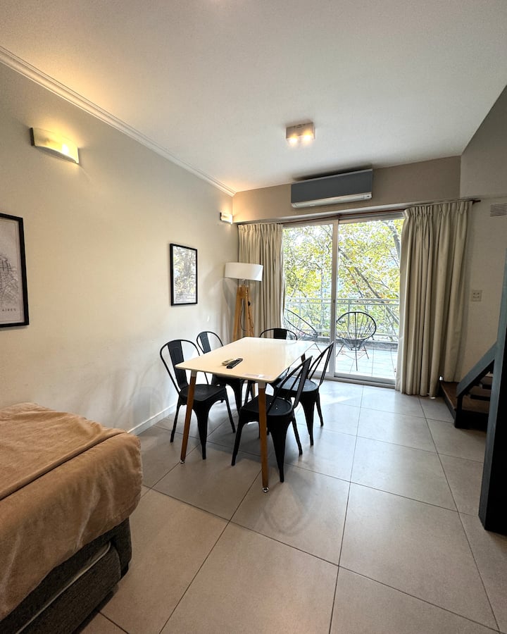 Departamento Con Balcon Suite Duplex En Palermo - Buenos Aires