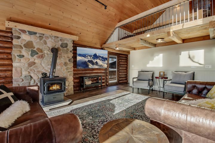 Hayward Wi: Huge Log Cabin, Ski, Atv, Trails & Fun - Hayward, WI