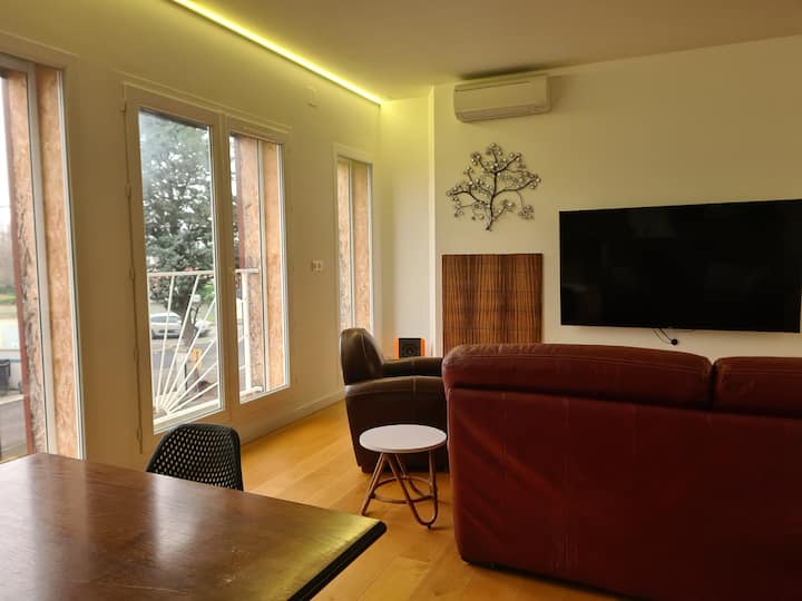 Appart Avec Terrasse 25 Minutes Centre Toulouse - Blagnac