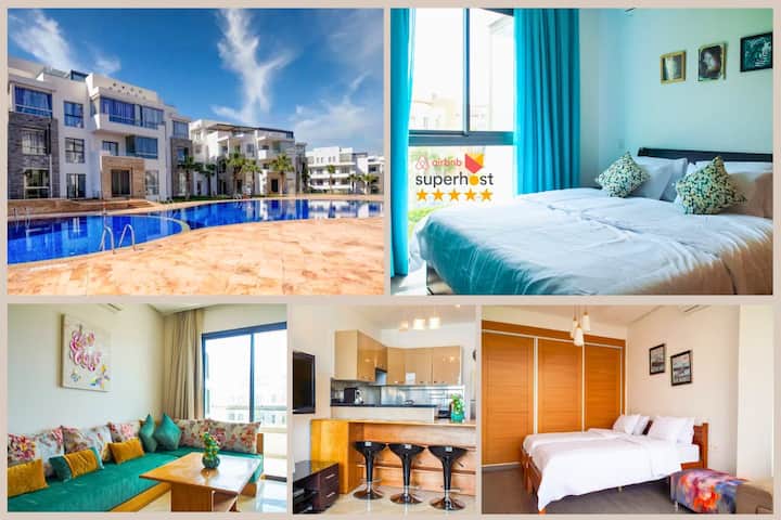 Appartement Résidence Hivernage Agadir Bay Founty - 阿加迪爾