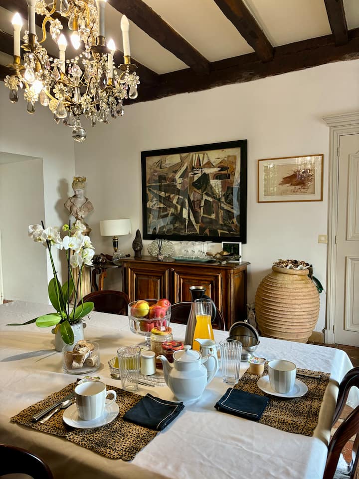 Château De Lestang- Chambre Mathias - Villefranche-de-Rouergue