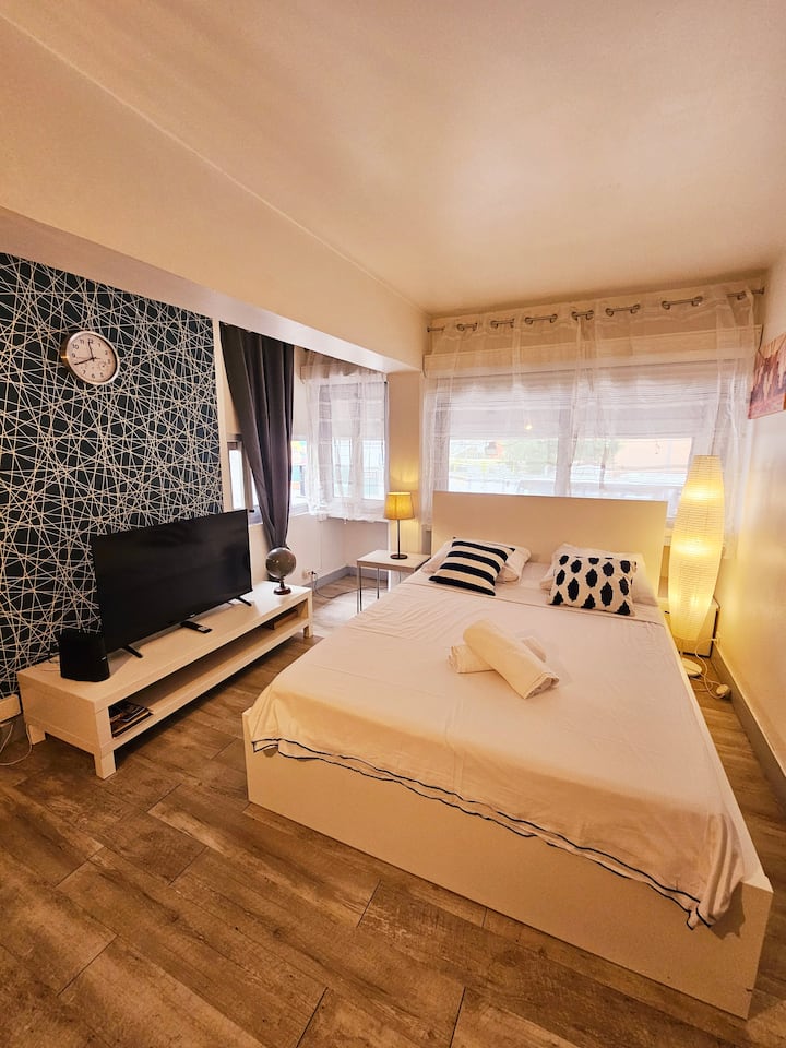 Studio Indépendant Chaleureux Gare Massy Tgv & Rer - ibis Massy