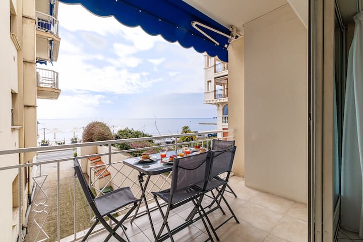 Spacieux 3p - Centre-ville/vue Mer - Ac - マントン