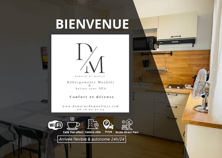 Lappart De Gauche Confort En Ville & Parking Privé - Le Creusot