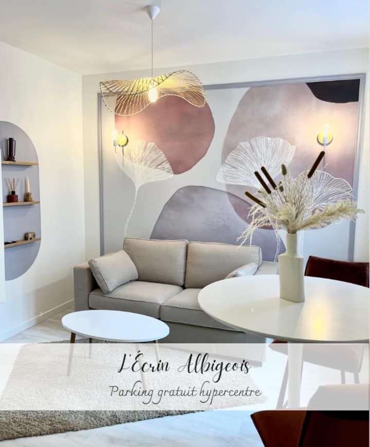 L'écrin Albigeois -Neuf- Centre - Wifi -Pk Gratuit - Albi