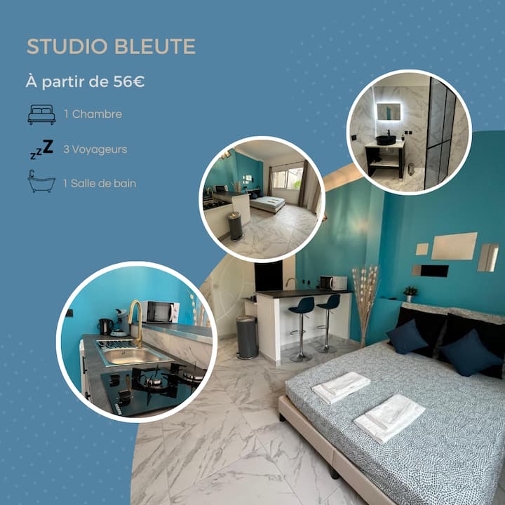 La Maison De Julia Menton - Studio Bleuté - Mentone