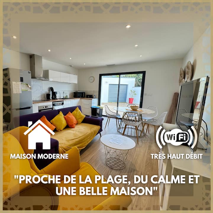 Maison Neuve 5 Personnes - Proche De La Mer - Ext - La Tranche-sur-Mer