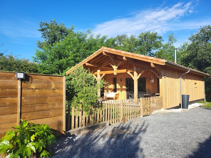 Maison En Bois Dans La Nature - Mimizan