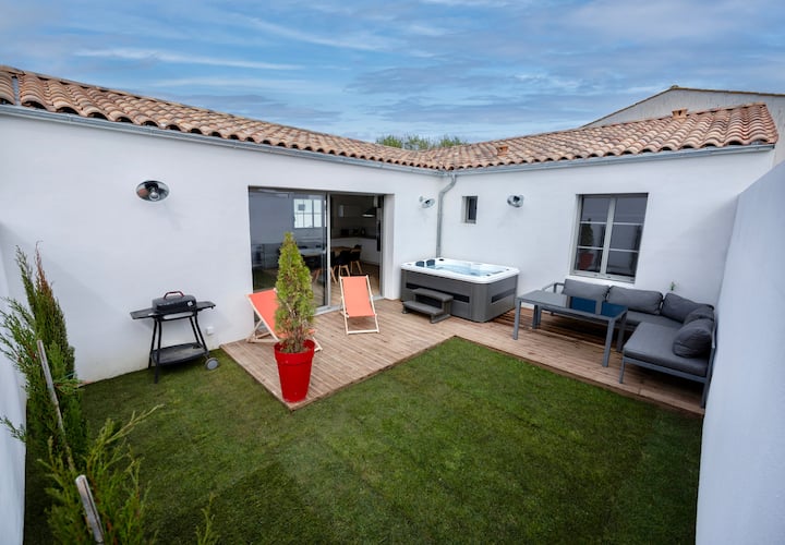 Villa Avec Jacuzzi Et Clim à Marsilly - La Rochelle