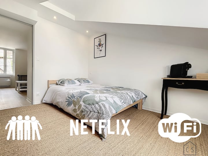 Apt Moderne Rodez : Netflix, Lit Bébé & Musée - Rodez