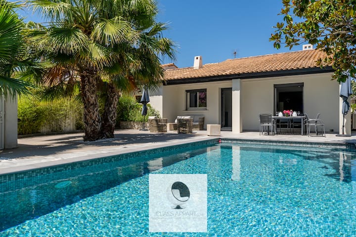 Superbe Villa Climatisée Avec Parking Et Piscine - Palavas-les-Flots