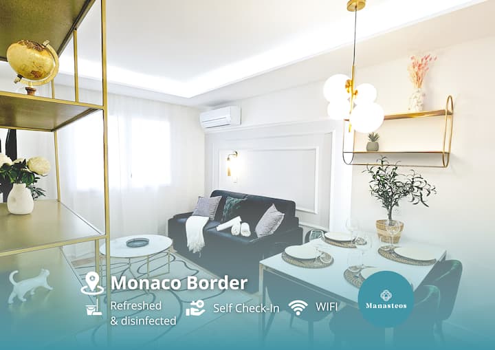 1mn Gare De Monaco - Joli Appartement - Au - Monte-Carlo