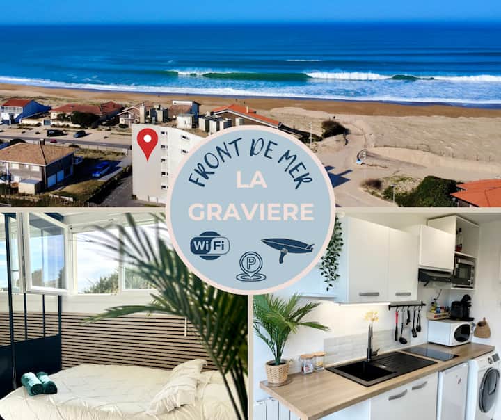 *La Gravière* Cozy Studio Wifi & Parking 20m Océan - Soorts-Hossegor