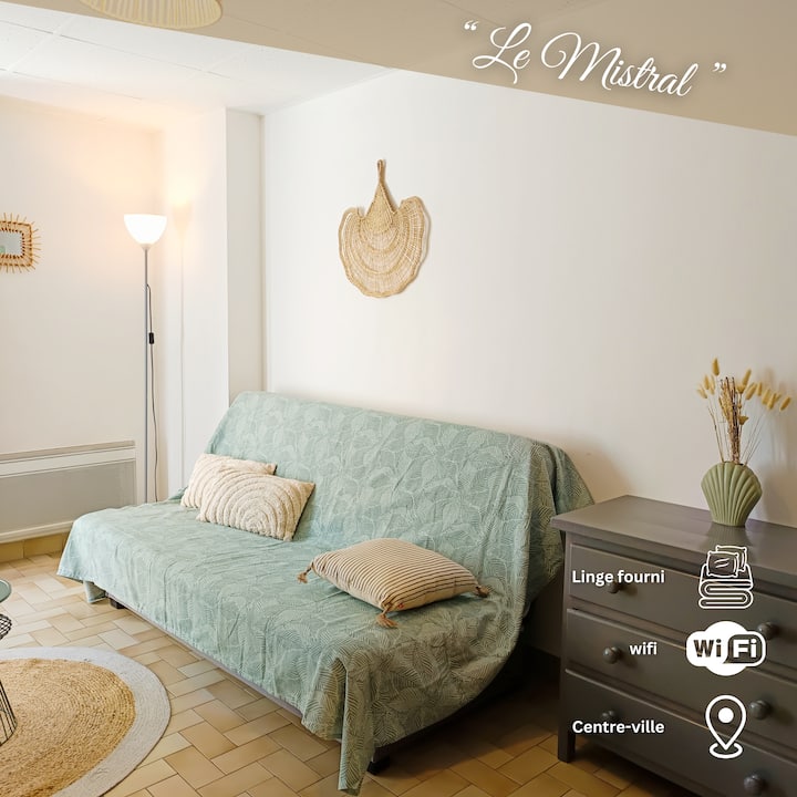 Charmant Studio "Mistral" *Acenseur*centre-ville - Digne-les-Bains