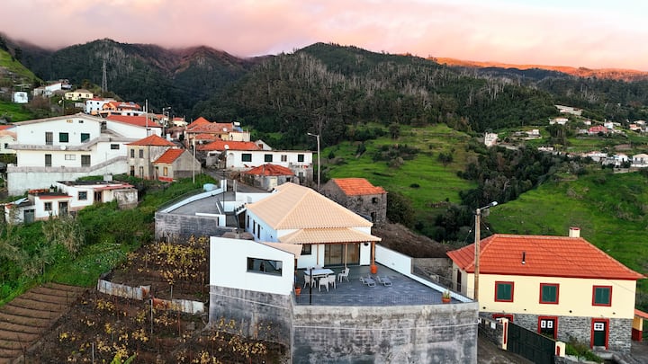 Blue Horizon, Sea And Mountain - Porto Moniz
