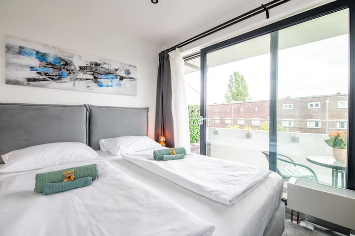 Hh01 By Rockchair | Cozy Apt. Boxspring Mit Balkon - Hamburg