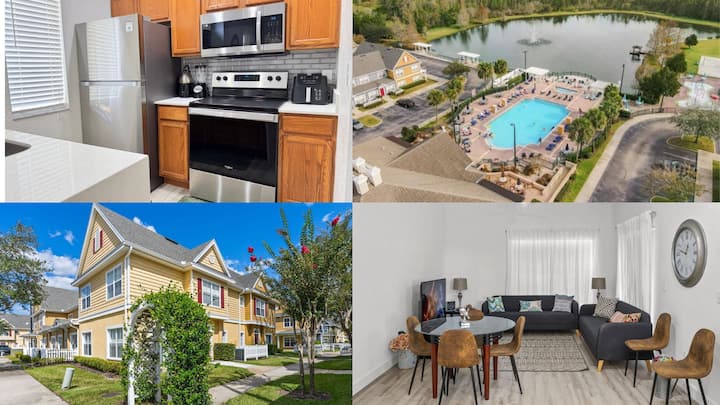 4 Bedroom 3 Bathroom Villas At Seven Dwarfs 24-102 - Kissimmee, FL