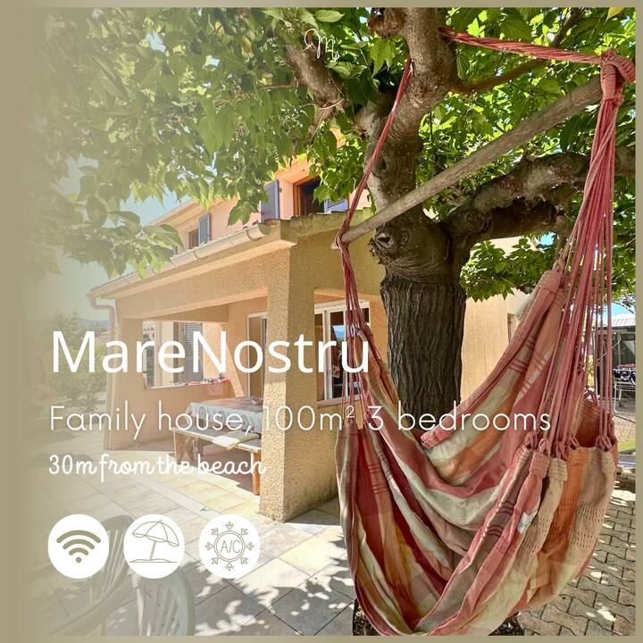 Mare Nostru | Bord De Mer, Clim, Wi-fi - Lucciana