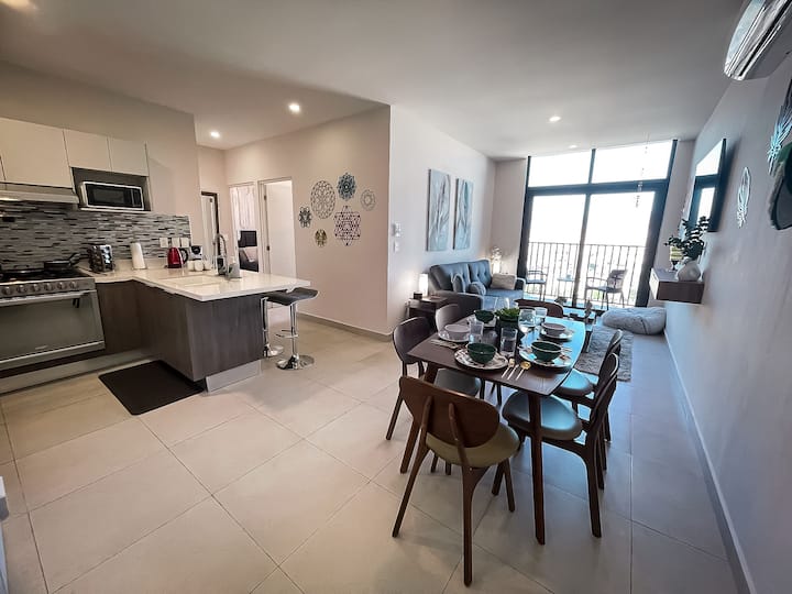 Depa Zen A Pasos De Parque Fundidora Y Arena Mty - Monterrey