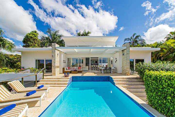 Spacious Villa Ocean & Mountain View + Big Terrace - Cabarete