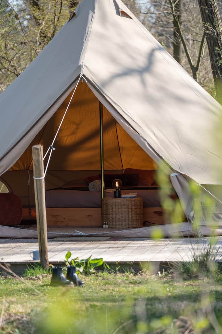 Belltent - De Kastanje | Aan De Bosrand - Someren