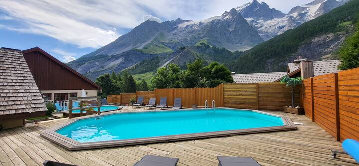 Appartement "Marmotte" Terrasse Vue Glaciers N°901 - La Grave