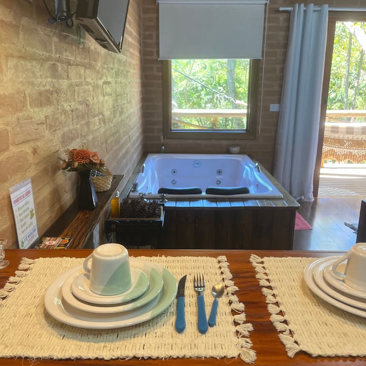 Chalé  Laelia  Com Hidromassagem
E Cromoterapia - Santo Antônio do Pinhal