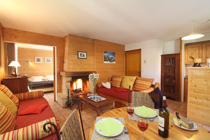 Appartement "Marmotte" Terrasse Vue Glaciers N°101 - La Grave