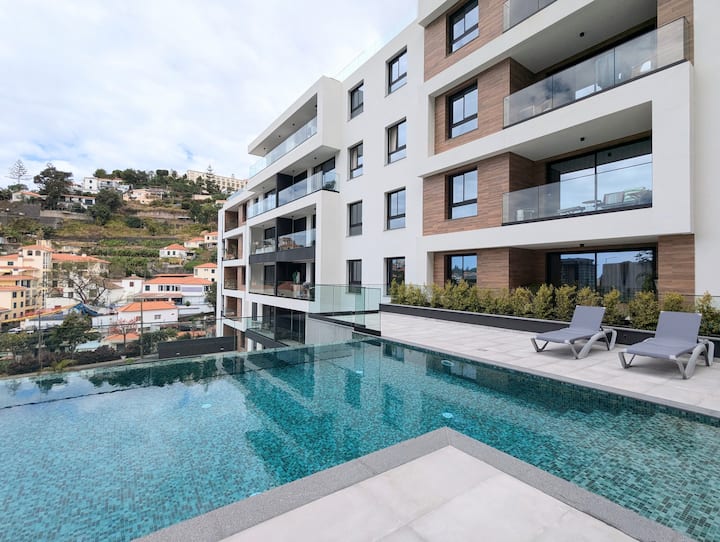 New-1 Bedroom Apartment-infinity Pool-free Parking - Funchal