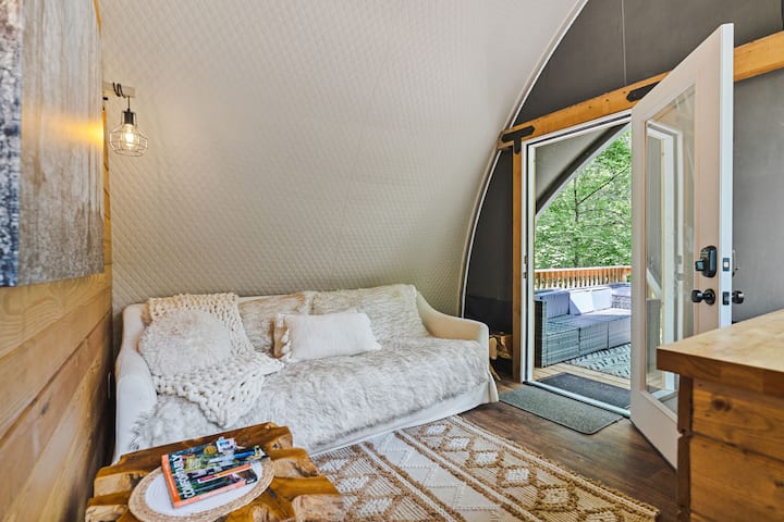 Fern Gully Tree Tent At Five Meadows Farms - Smithville, TN