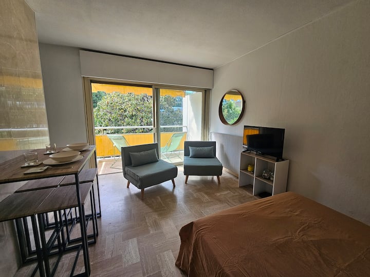 Studio Au Calme à 100m Des Plages - Cannes