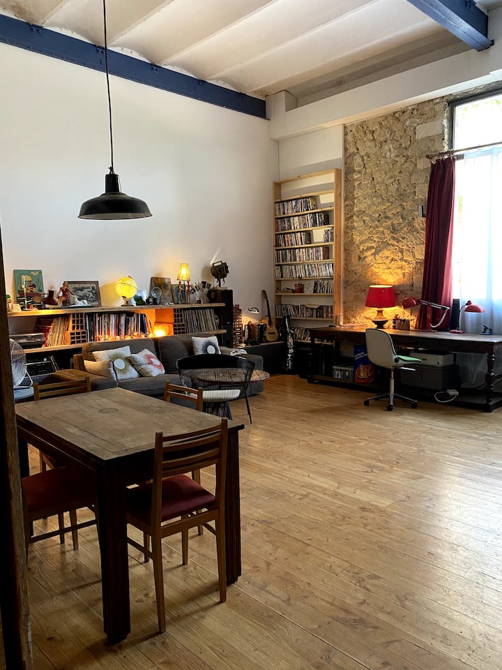Appart Type Loft Centre Ville - Lattes
