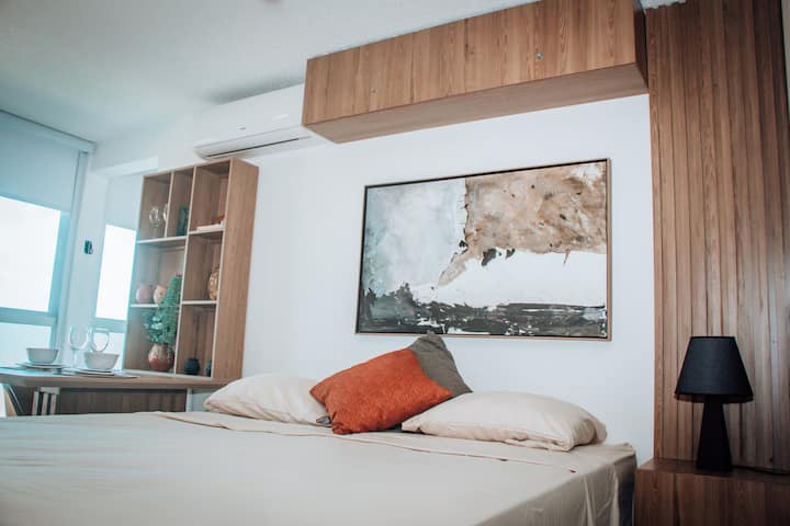 Stylish Studio With Gym, Padel Court And Pool - Paraguay