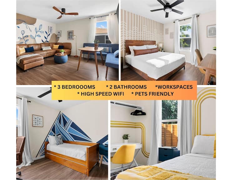 Power Plant, Hospital & Downtown| Pet Friendly - Temple, TX