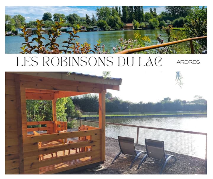 Chalet 23 Cosy Au Bord Du Lac D'ardres - Ardres