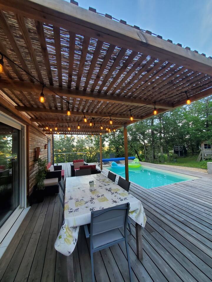 Petite Chambre Dans Les Bois +  Piscine Chauffée - Auvergne