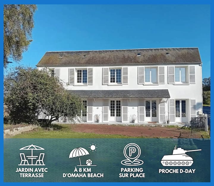 Fromagerie Maison Bien éQuipée Jardin Près Omaha - Département Calvados