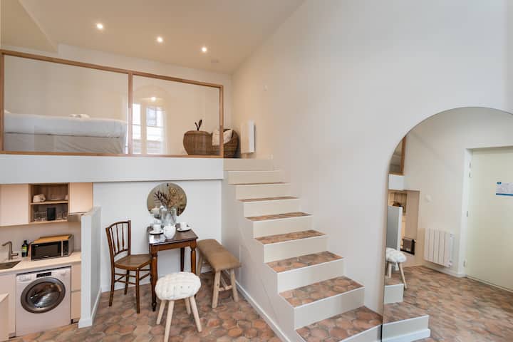 Le Loft Duparc - Studio De Charme En Centre Ville - Rennes