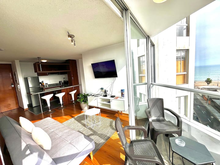 Apartamento Con Vista Al Mar De 1 Dor - San Miguel - Lima