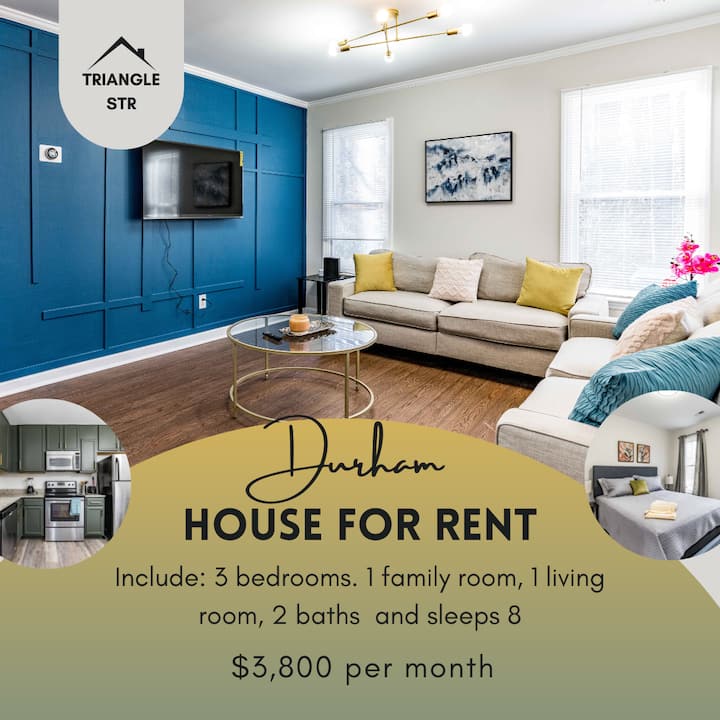 Secluded Bungalow 15' From Rtp -Starts At $3.8k/m - Durham, NC