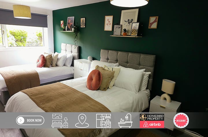 10%off| 7 Nights|business Hub|wifi|central Access - Leeds