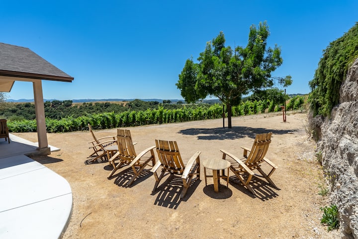 Private Vineyard Retreat | Hot Tub + Ev Charger - Paso Robles, CA