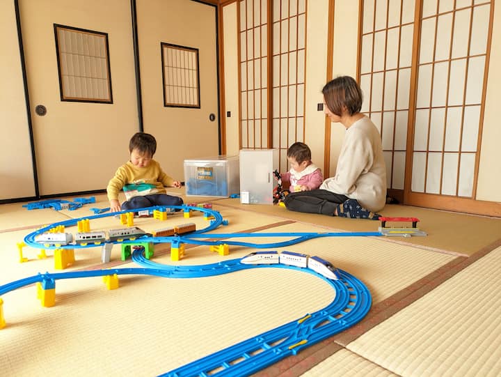 古民家一軒貸切/Bbqコンロ・プラレール貸出/無料パーキング　[しずこのいえ] - Tochigi