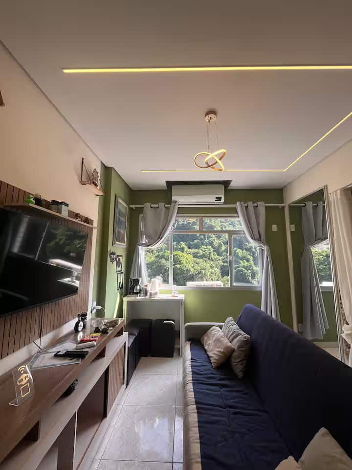 Apartamento Pé Na Areia, De Frente A Praia - Santos