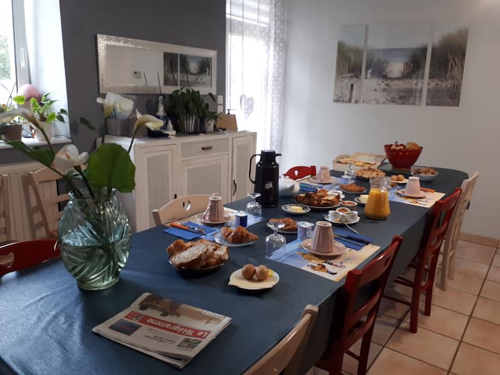 Chambre Familiale 4 Pers +1bb - Roscoff